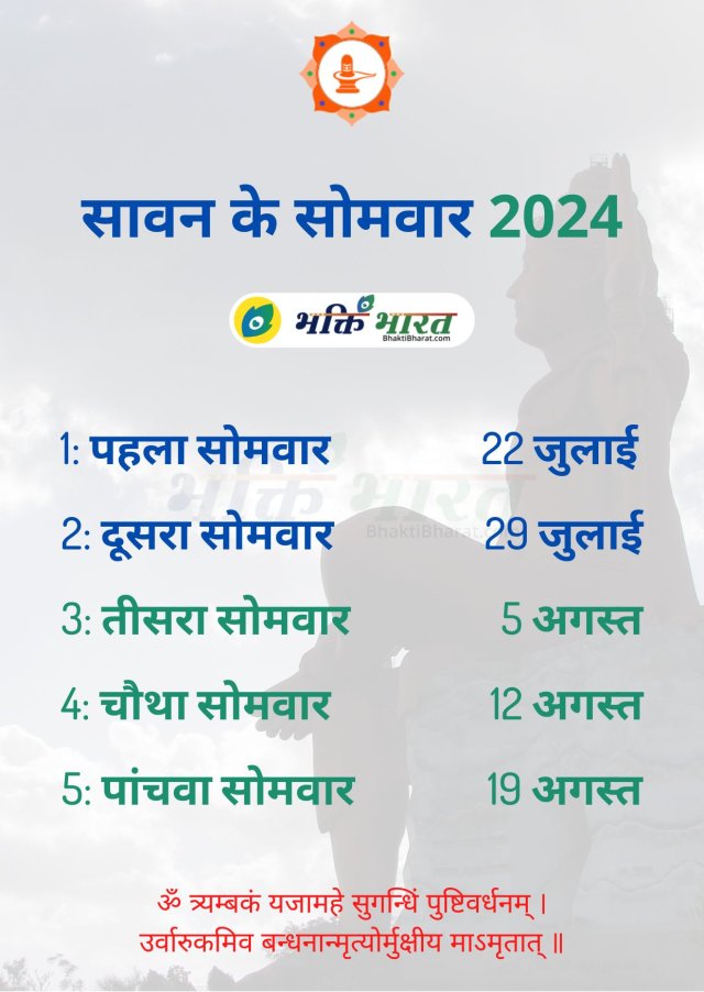 Sawan Ke Somwar | Sawan Ke Somwar 2025 Date | Monday, 14 July 2025 ...
